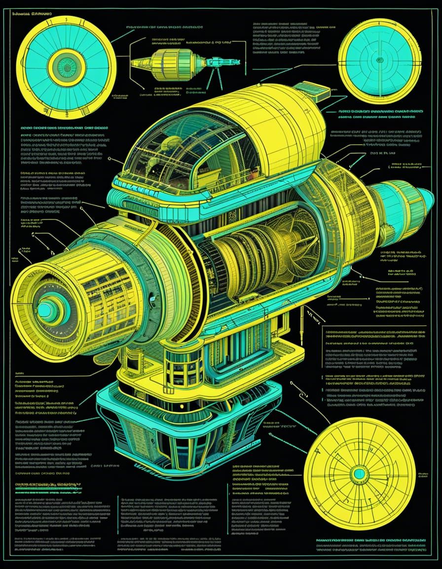 Engine Design - AI Generated Artwork - NightCafe Creator