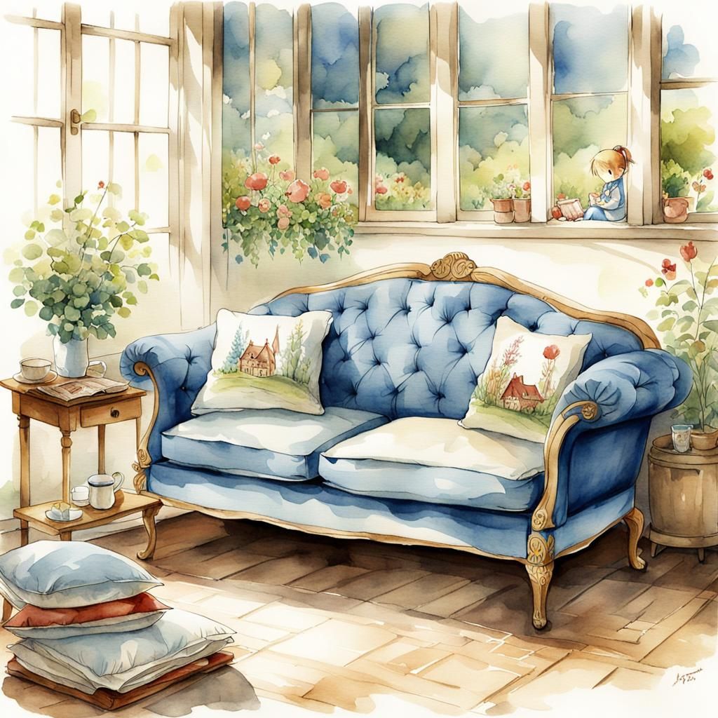 COSY COMFORT - AI Generated Artwork - NightCafe Creator