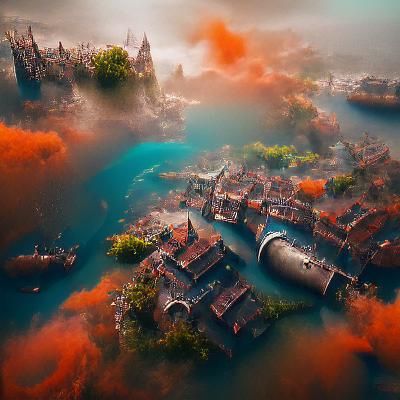 Rebuilding begins - AI Generated Artwork - NightCafe Creator