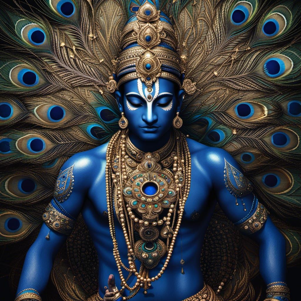 Krishna - AI Generated Artwork - NightCafe Creator