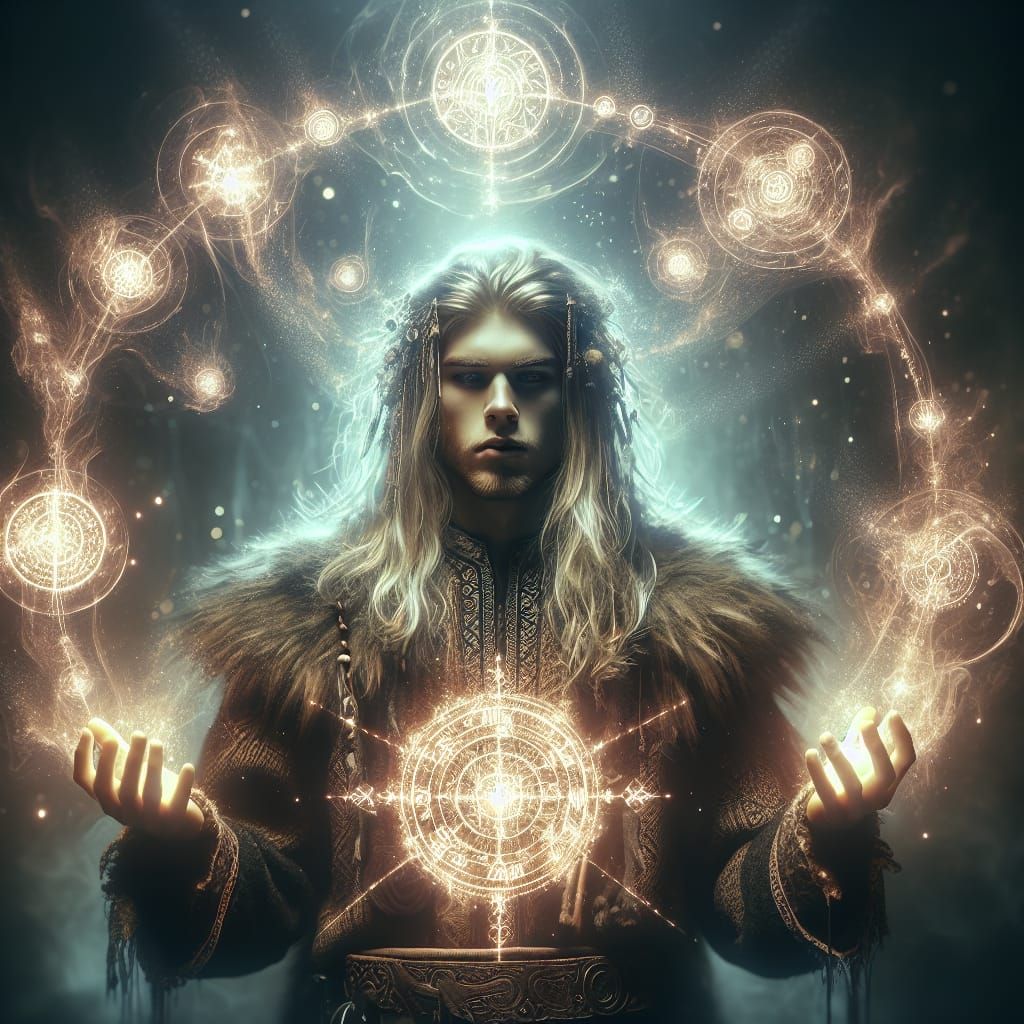 Nordic Wizard - AI Generated Artwork - NightCafe Creator
