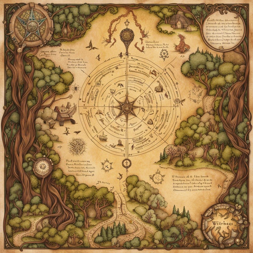 Adventure map - AI Generated Artwork - NightCafe Creator