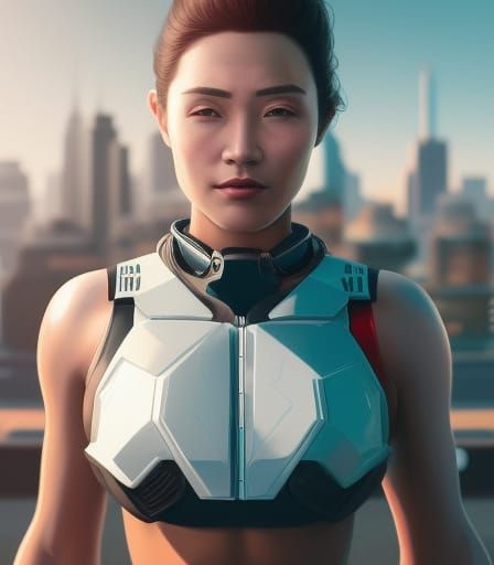 Jen - AI Generated Artwork - NightCafe Creator