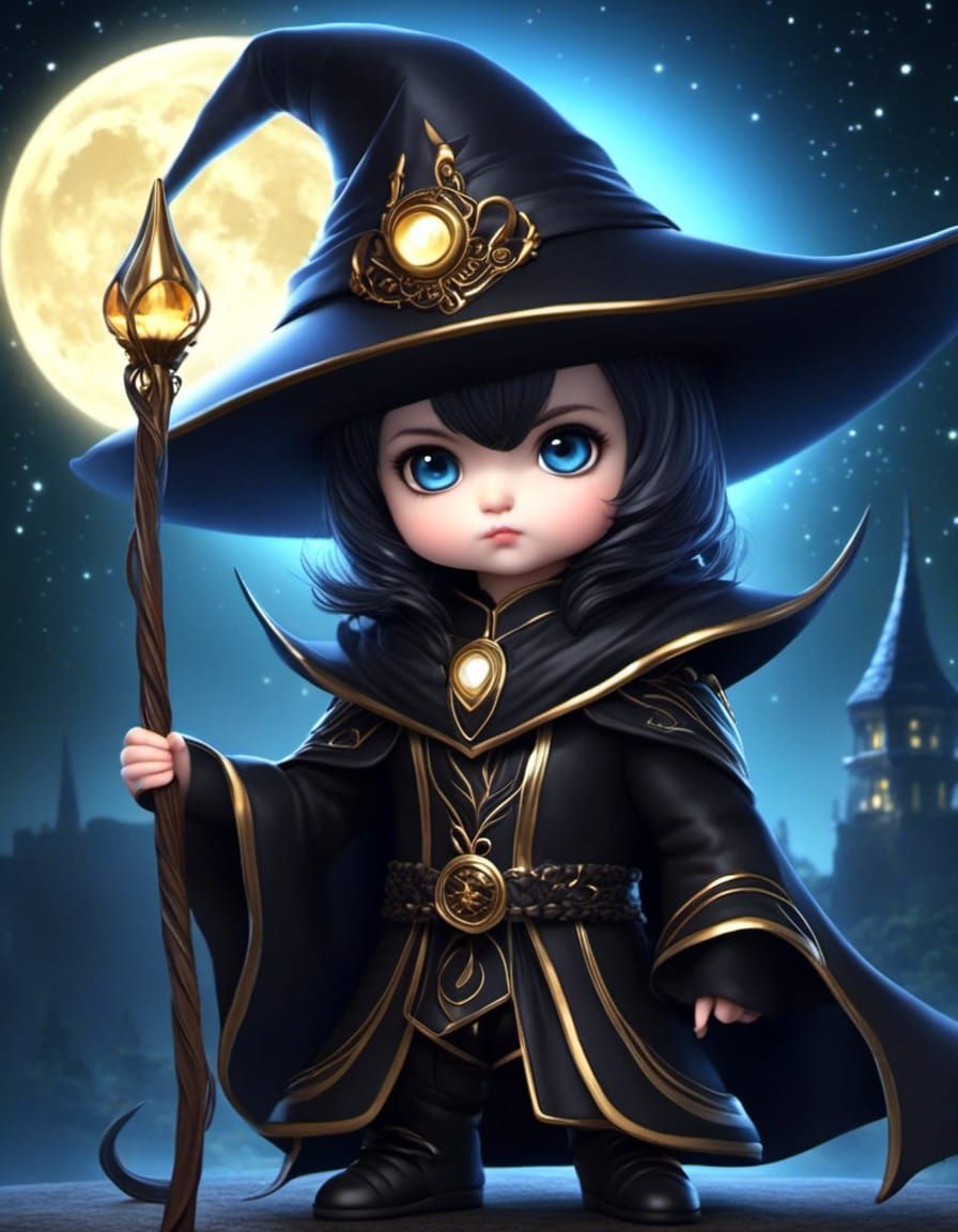 The Dark Wizard - AI Generated Artwork - NightCafe Creator