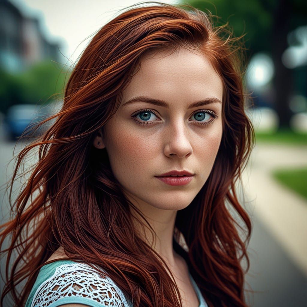 Lydia Alexander - Hyperrealistic Portrait of a Young Woman ...