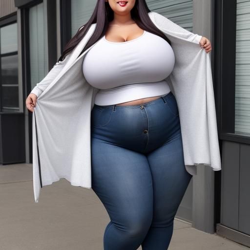 Ssbbw Showing Off Ai Generated Artwork Nightcafe Creator