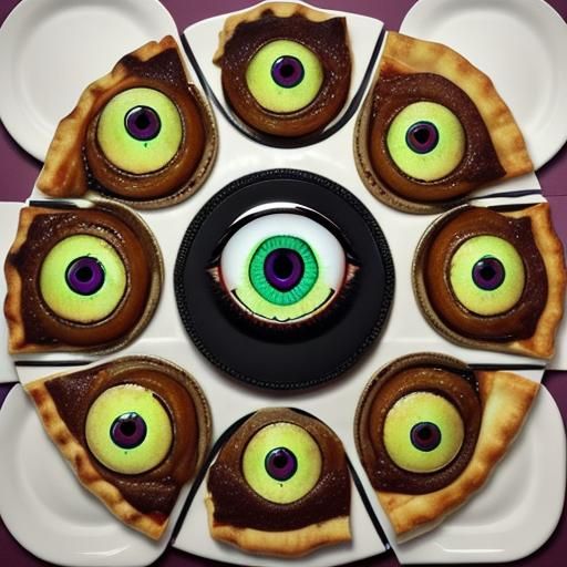 eye pie - AI Generated Artwork - NightCafe Creator