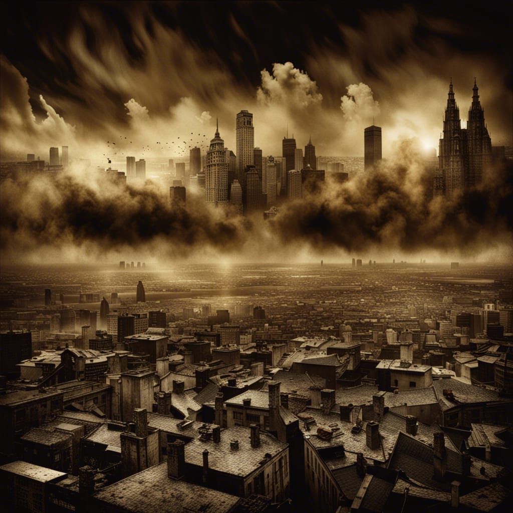 Civilization collapsed - AI Generated Artwork - NightCafe Creator