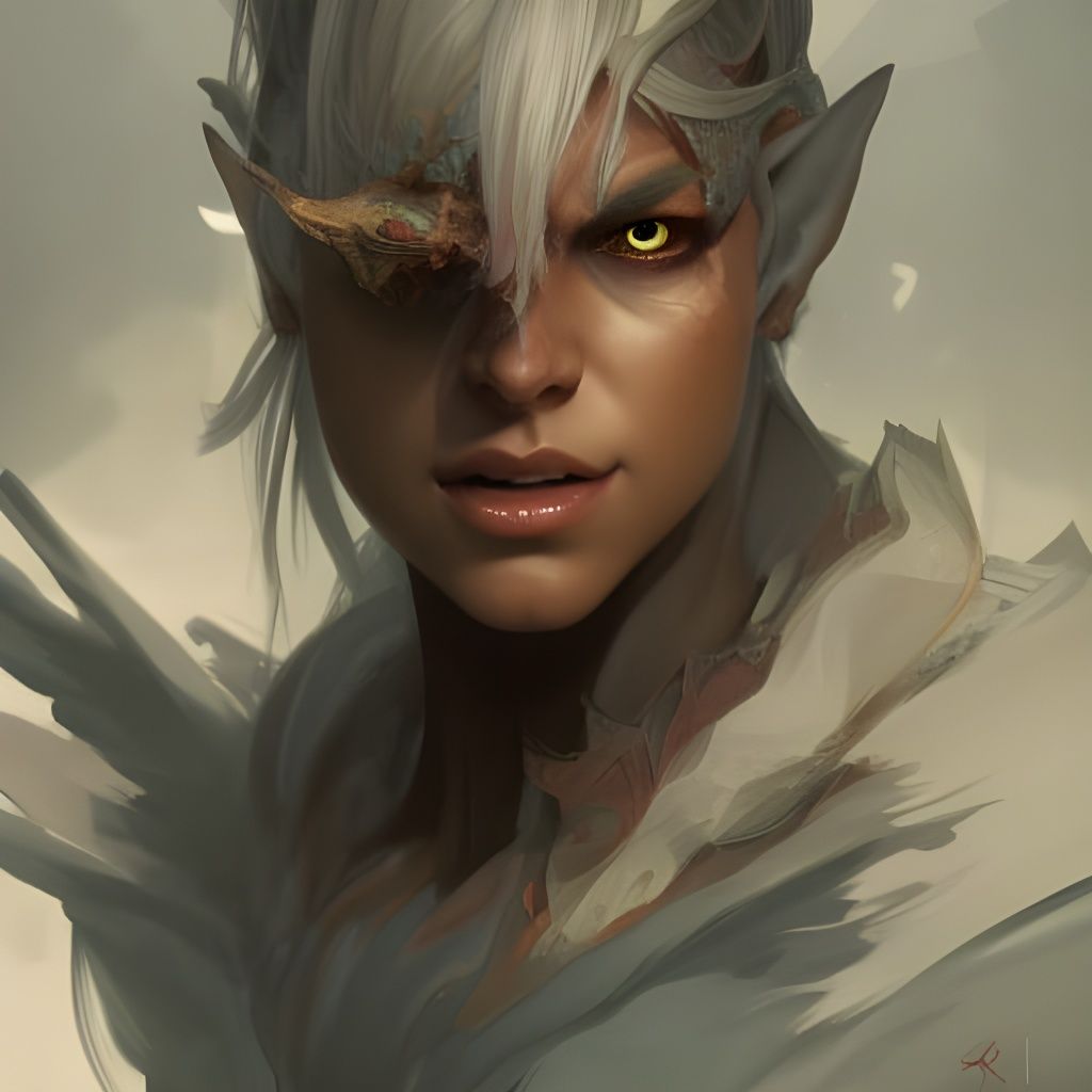 Demonic Eldridge Elf - AI Generated Artwork - NightCafe Creator