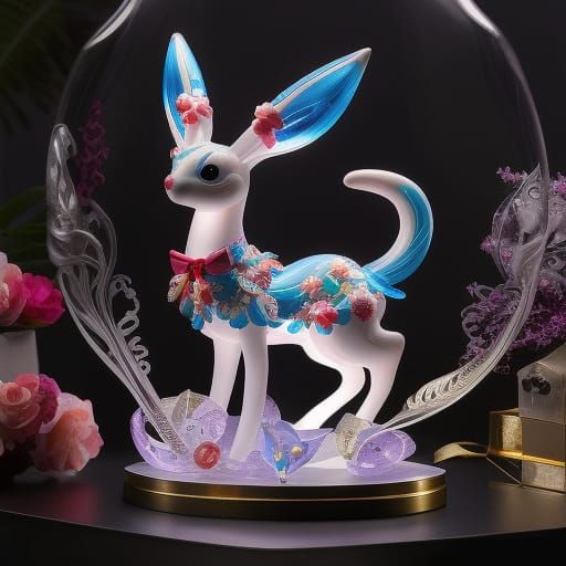 Sylveon (Stable Diffusion v1.5) - AI Generated Artwork - NightCafe Creator