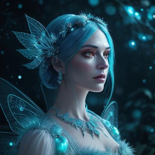 STUNNINGLY BEAUTIFUL Bioluminescence FAIRY-TALE, SPACE BABY, FINELY ...