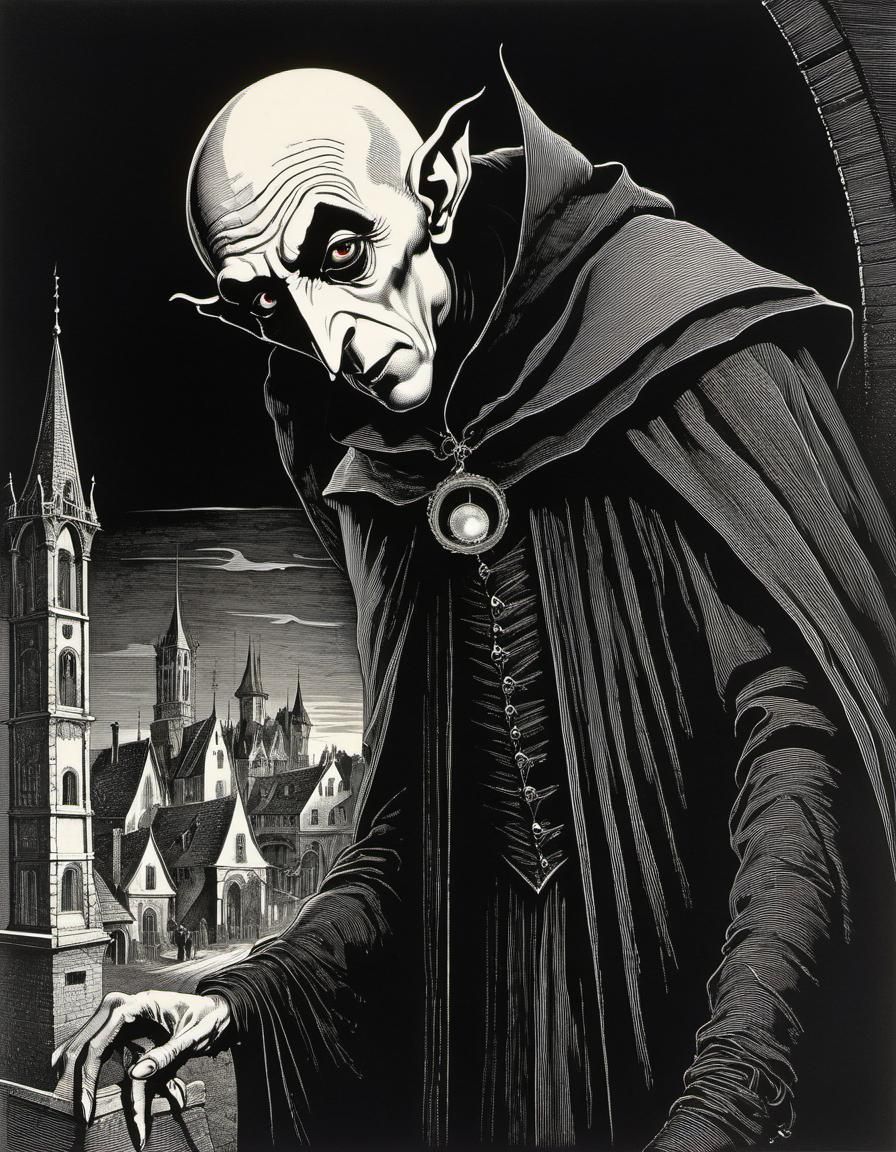 Nosferatu - AI Generated Artwork - NightCafe Creator