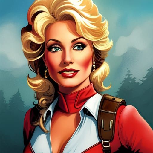 G.I. Joe versioin of Dolly Parton. Credit goes to "Rhys Patterson ...