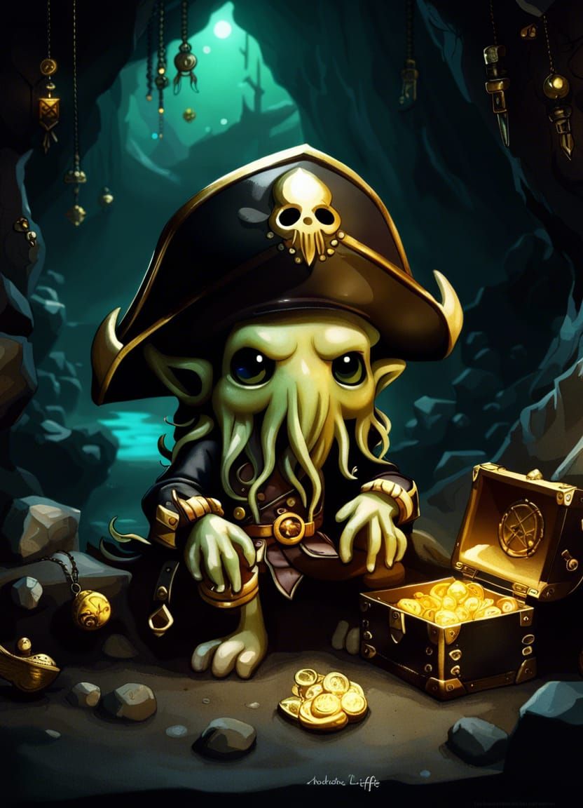 Pirate Cthulhu! : r/nightcafe