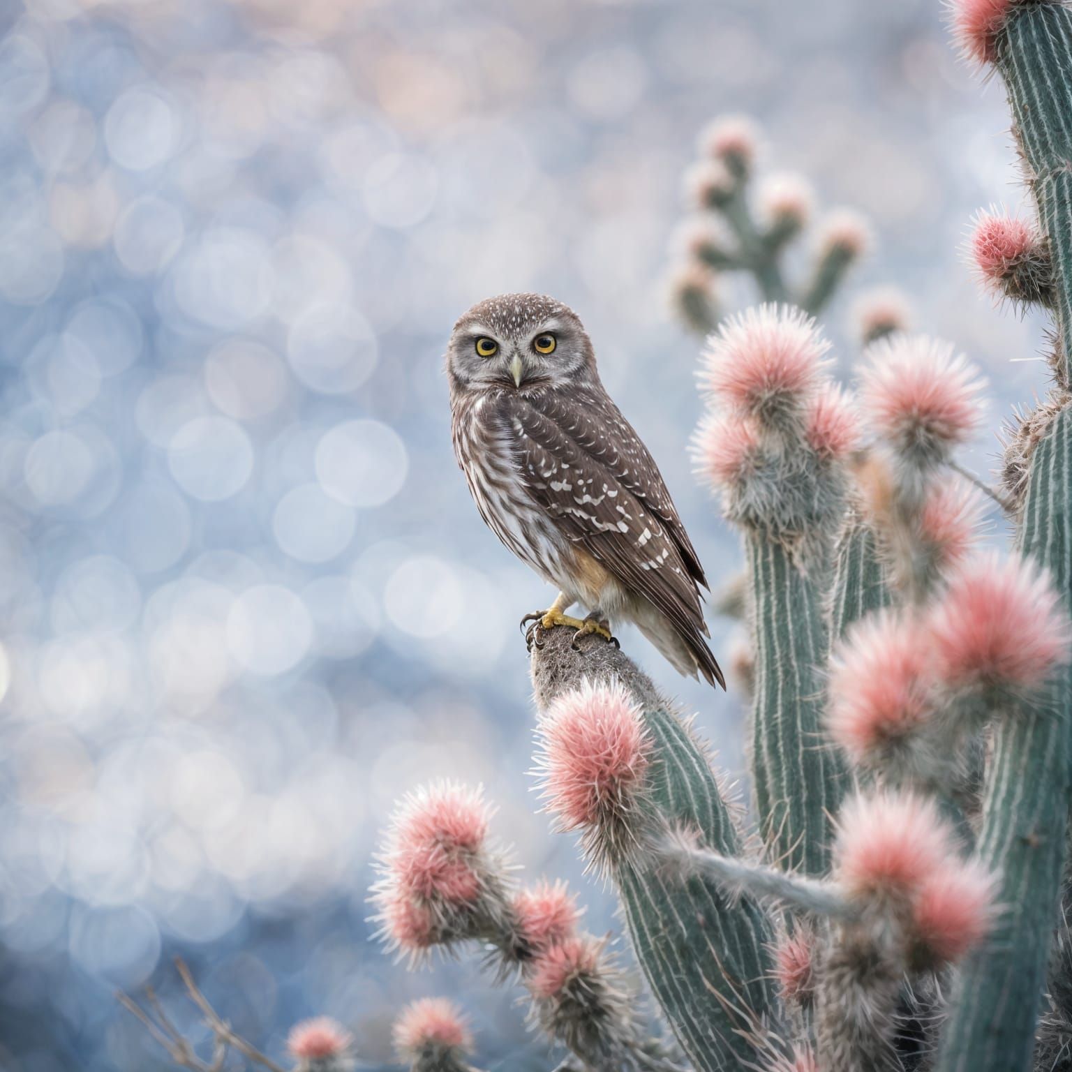 A chibi-styled Pygmy owl - A chibi-styled Pygmy owl
