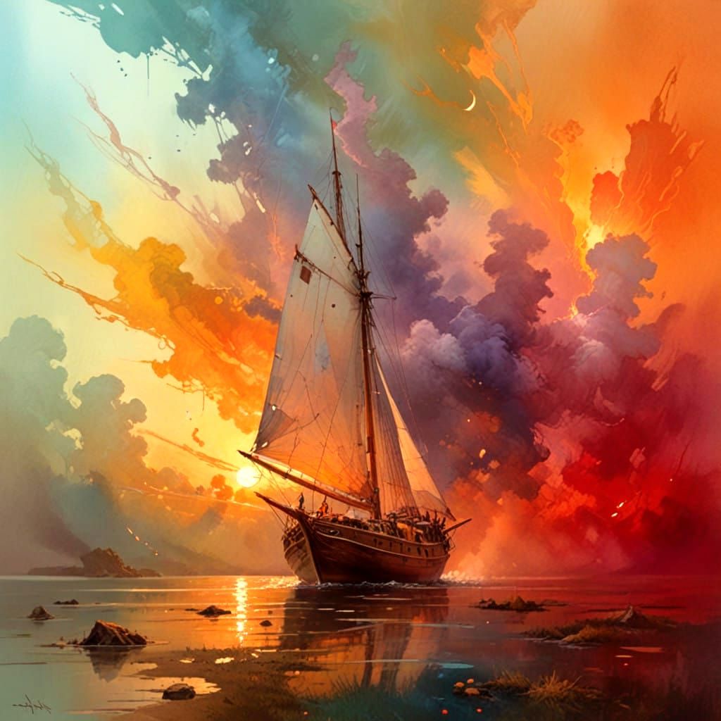 Colorful Winds At My Back