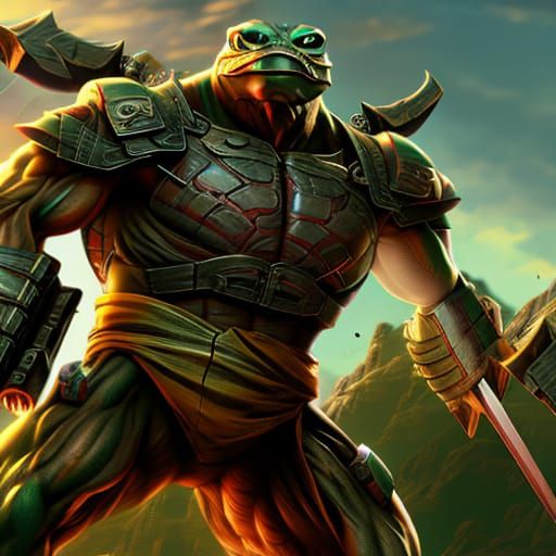 Ninja turtle - AI Generated Artwork - NightCafe Creator