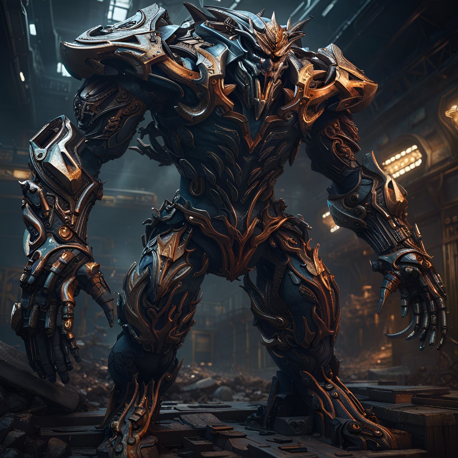 Beefy Bot - AI Generated Artwork - NightCafe Creator