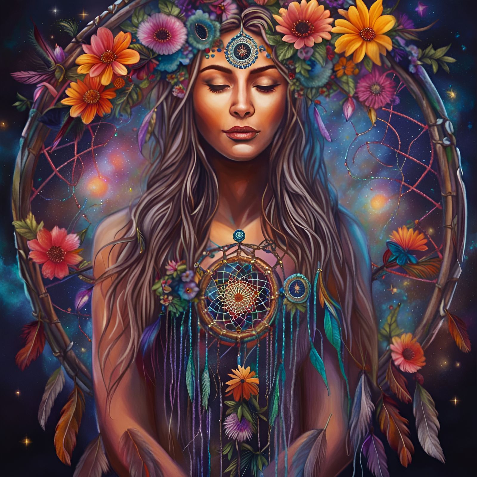 The dream weaver - AI Generated Artwork - NightCafe Creator