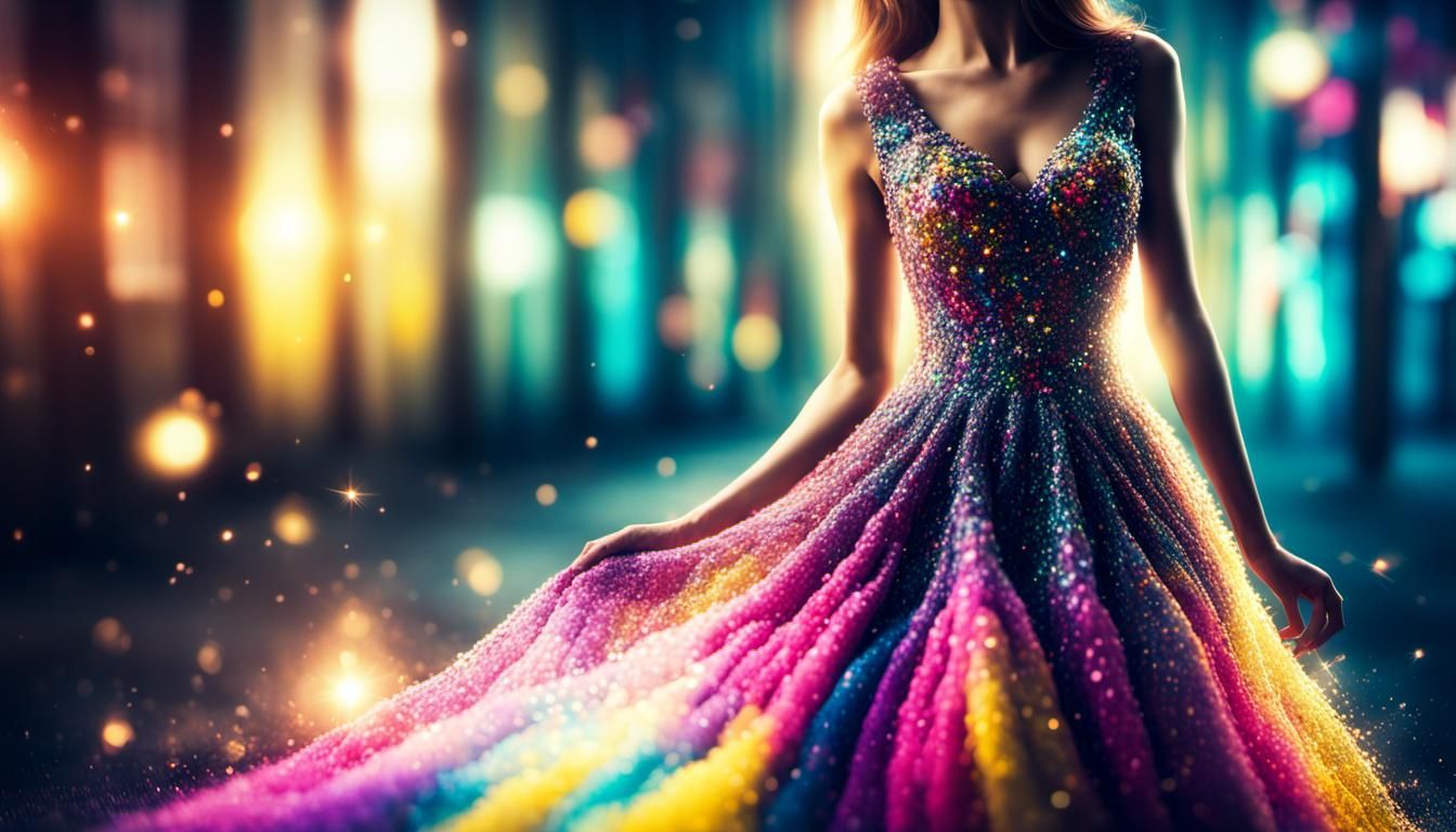 dress That Sparkle - AI Generated Artwork - NightCafe Creator