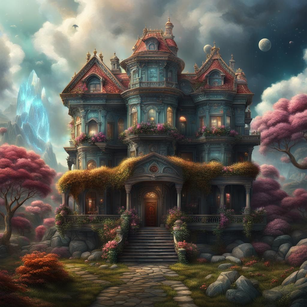 gemstone house - Epic Gemstone Palace in Brilliant Digital S...