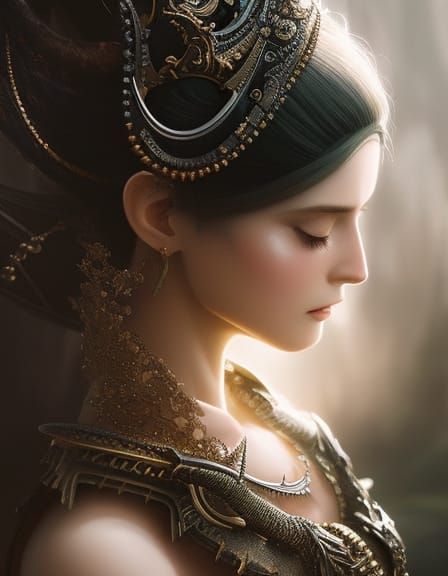 Girl - AI Generated Artwork - NightCafe Creator