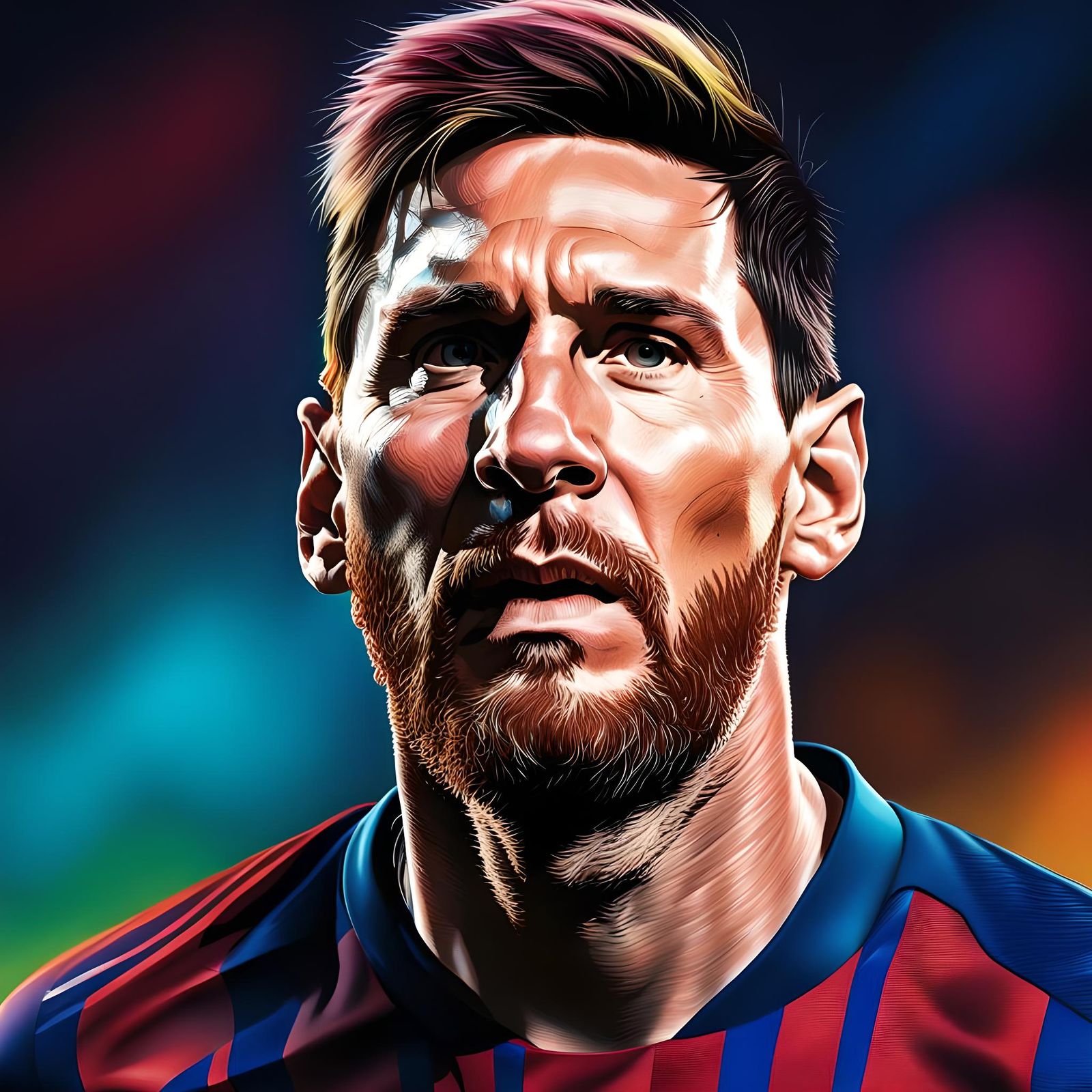 lionel messi - AI Generated Artwork - NightCafe Creator