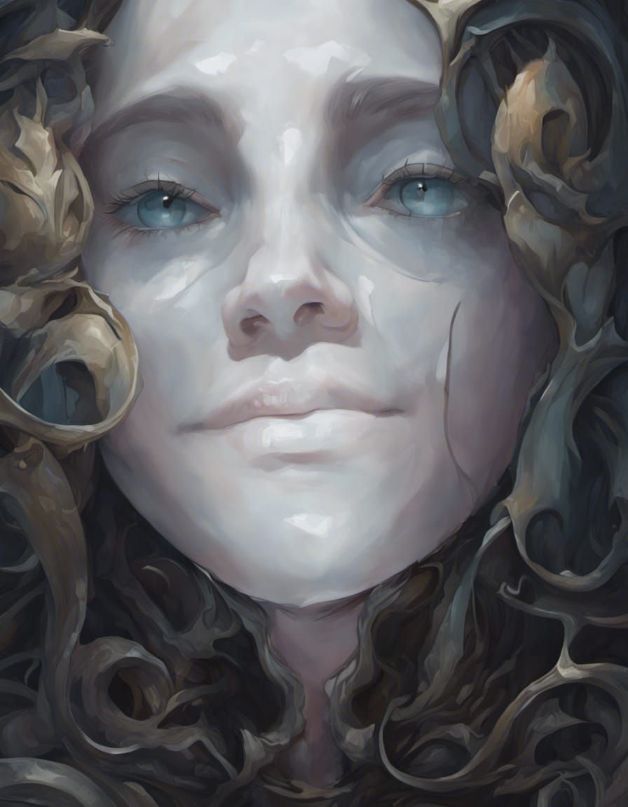 Whiter shade of pale ... - AI Generated Artwork - NightCafe Creator