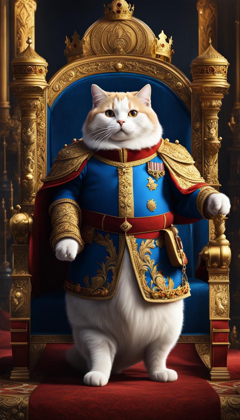 King kitten - AI Generated Artwork - NightCafe Creator