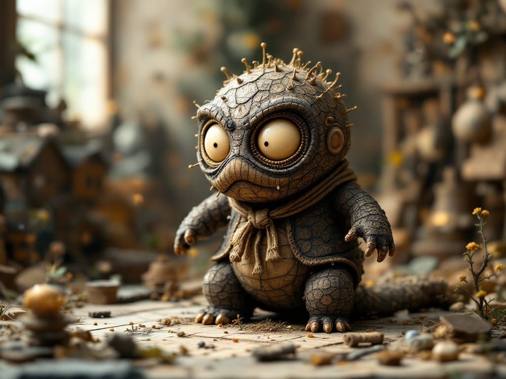 A Gummigami Anthromorph in 3D Doodlecraft and Pyrographic Whittling in ...