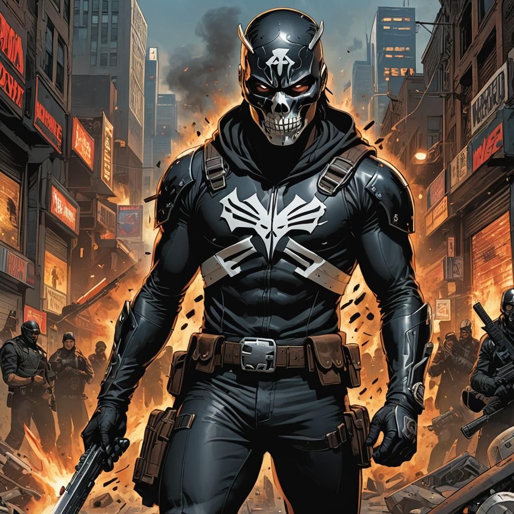 Black Skull (Marvel) - AI Generated Artwork - NightCafe Creator