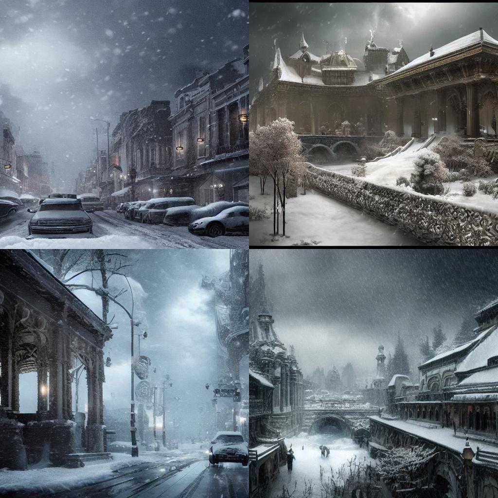 snow - AI Generated Artwork - NightCafe Creator