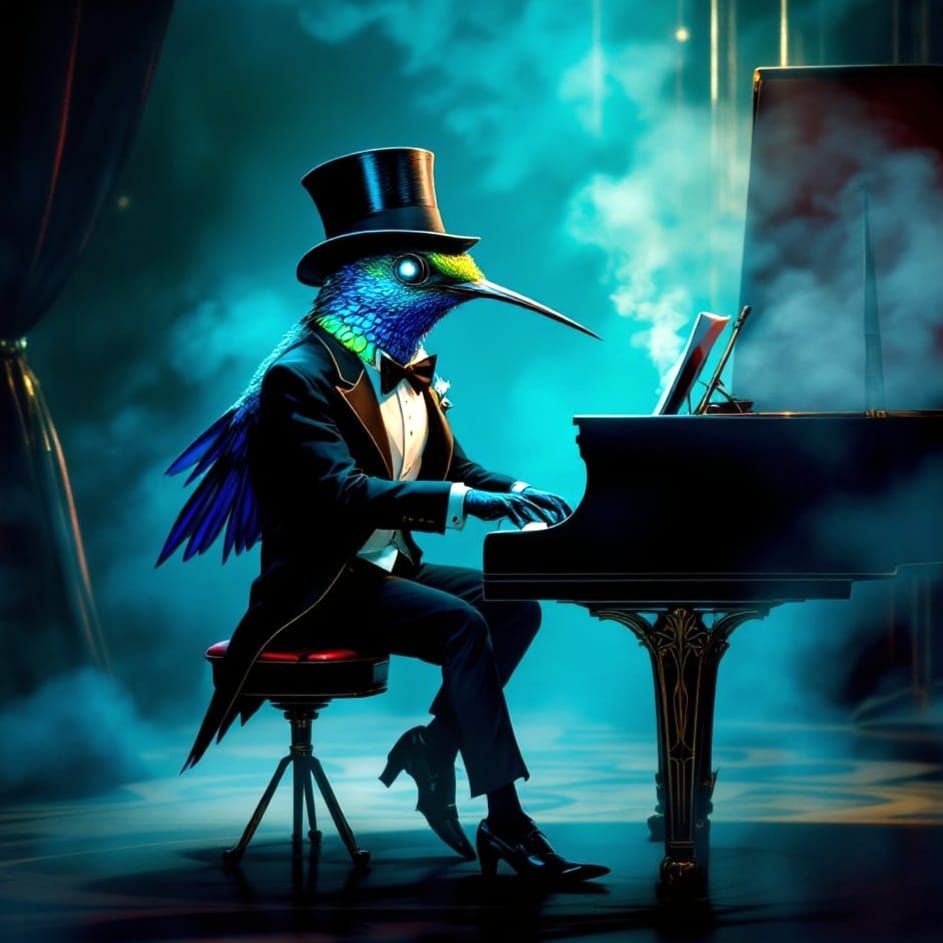 The Hummingbird Jazz Piano Player - The Hummingbird Jazz Pi...