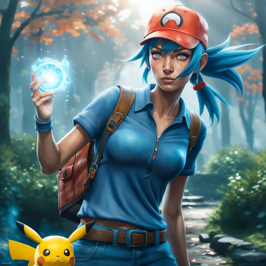 Pokemon Trainer - AI Generated Artwork - NightCafe Creator