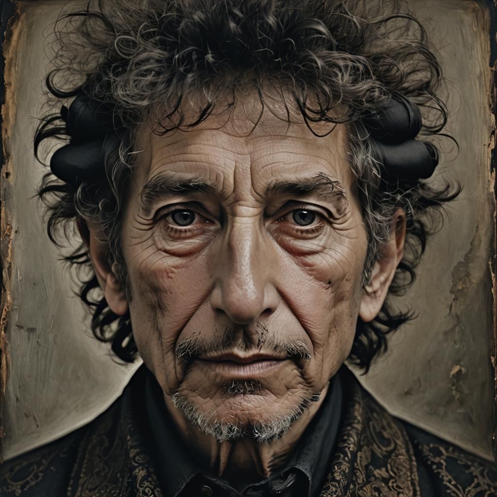 Bob Dylan - AI Generated Artwork - NightCafe Creator
