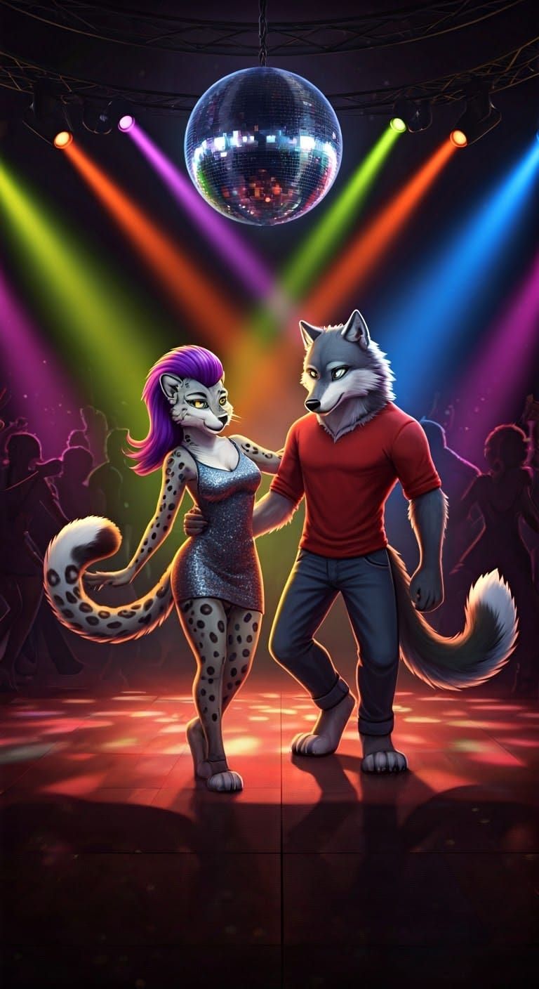 Sunday Night Dance Fever - Dancing Snow Leopard Salsa Queen ...