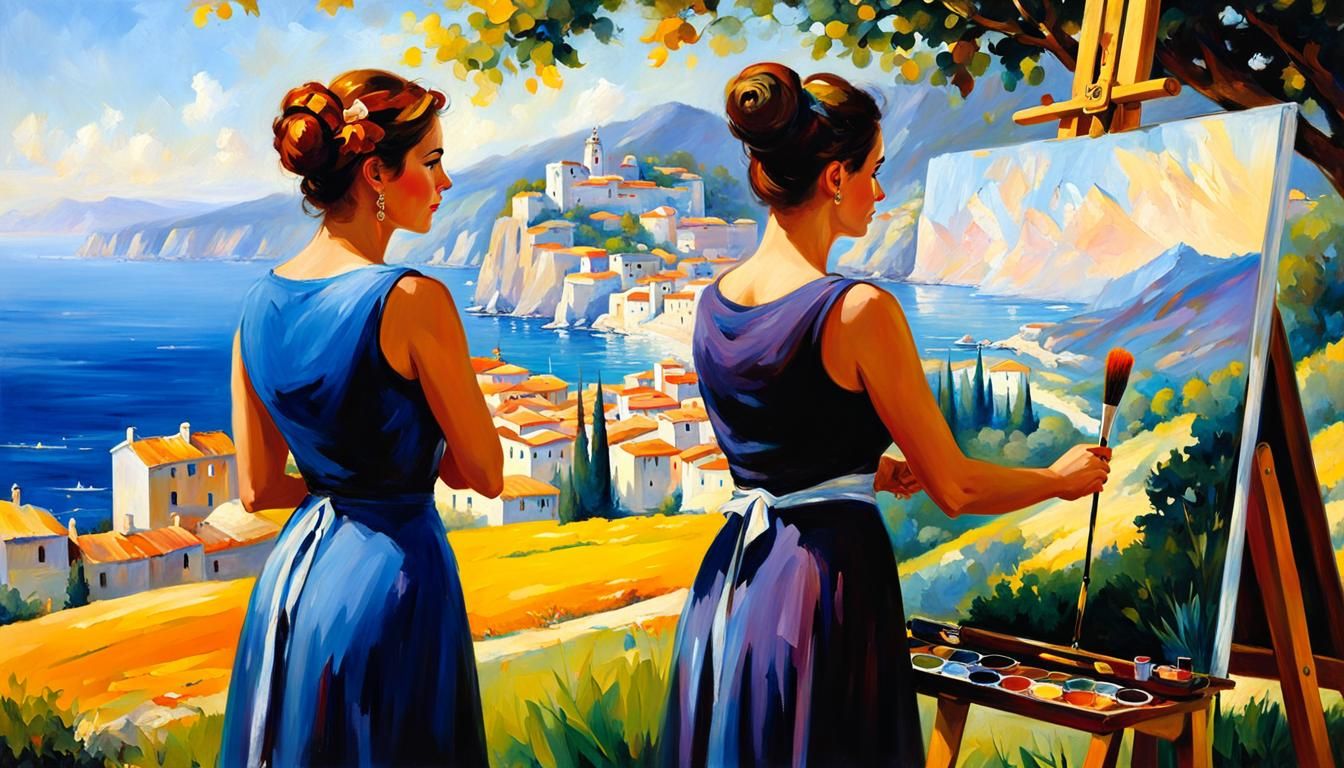 Painting - AI Generated Artwork - NightCafe Creator