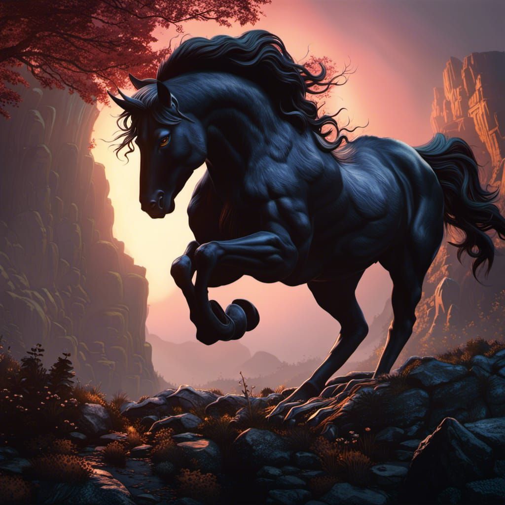 Bucephalus - AI Generated Artwork - NightCafe Creator