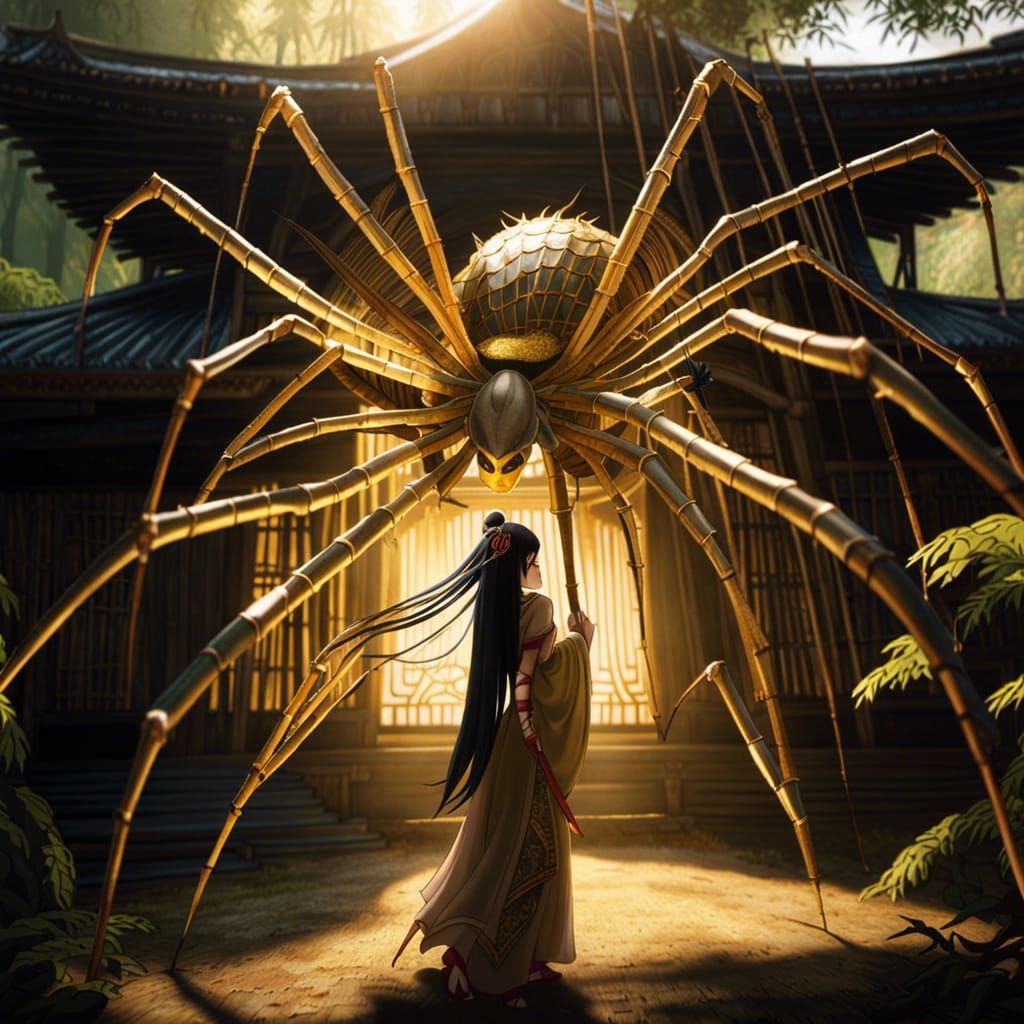 Jorōgumo - AI Generated Artwork - NightCafe Creator