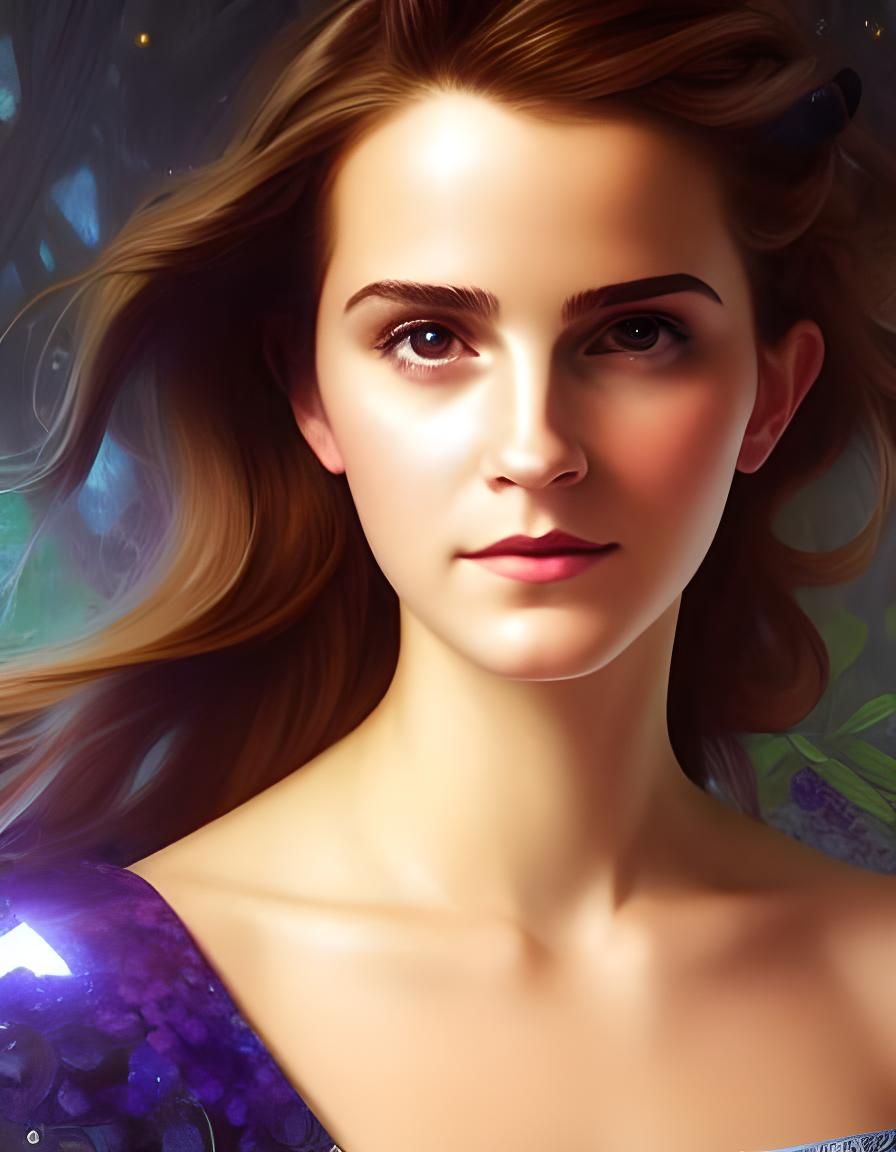 Emma Watson - AI Generated Artwork - NightCafe Creator
