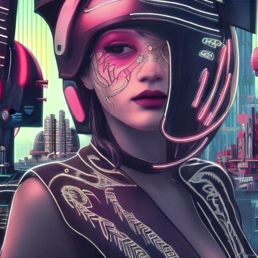 Cyberpunk - AI Generated Artwork - NightCafe Creator