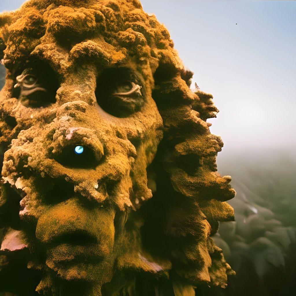 Lichen - AI Generated Artwork - NightCafe Creator