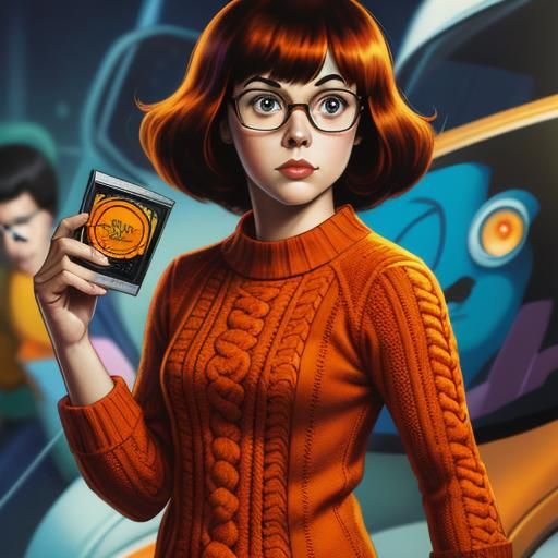 Velma Dinkley, Scooby Squad, You're Under Arrest - AI Generated Artwork ...