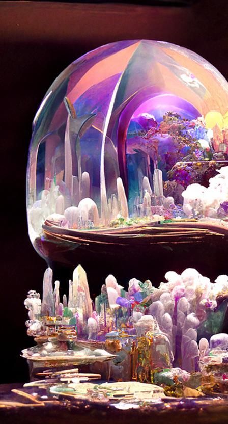 Futuristic Maximalist Moebius Dream watercolor Psychedelic - AI ...