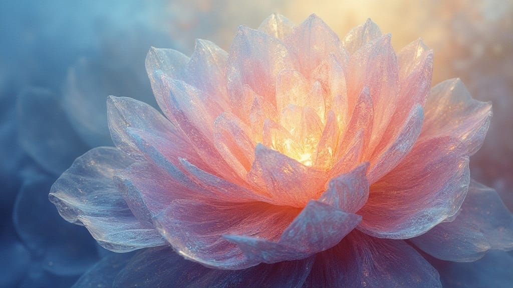 Sacred Geometry Bloom - Sacred Geometry Bloom in Dreamy I...