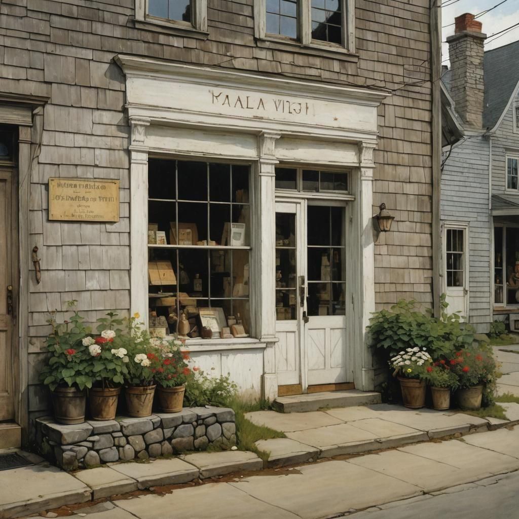 New England Village Storefront - New England Village Storefr...