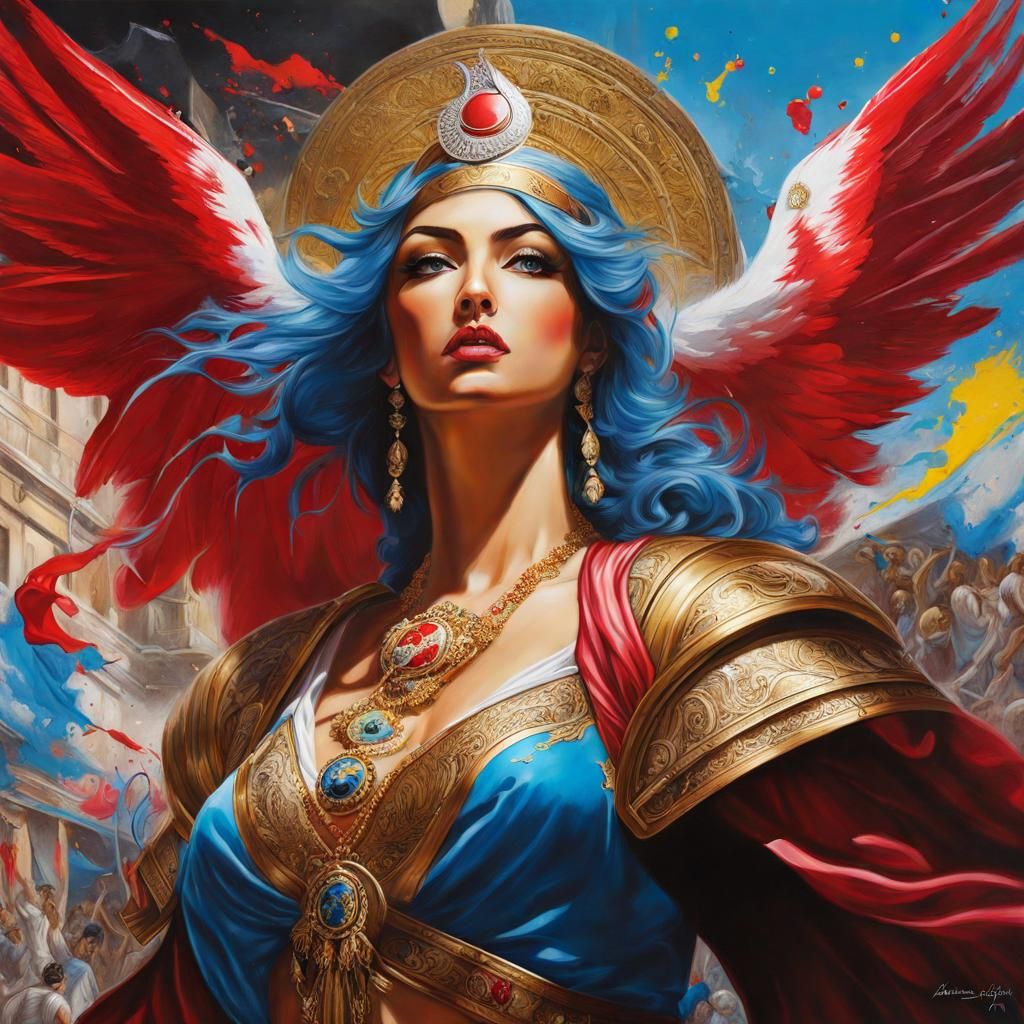 Turkey Angel Battlefront - AI Generated Artwork - NightCafe Creator