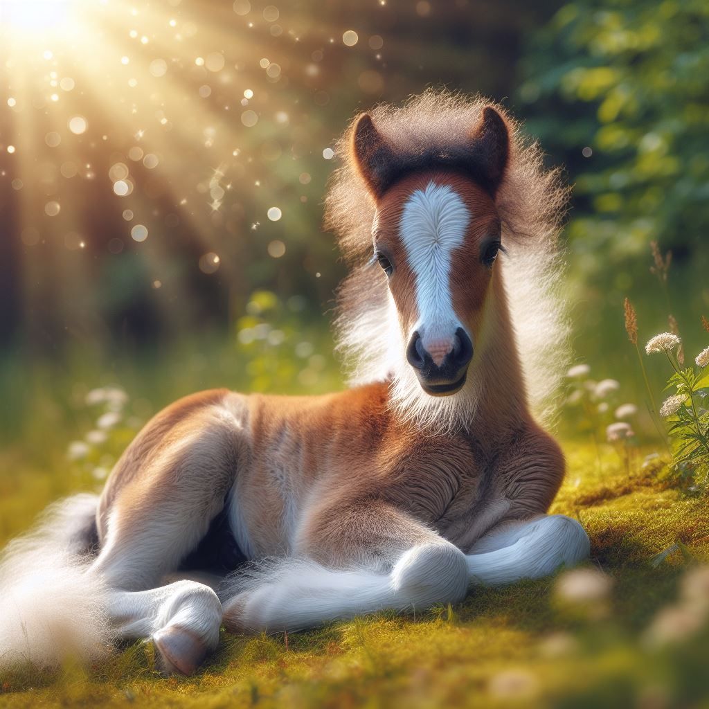 Cute Foal - AI Generated Artwork - NightCafe Creator