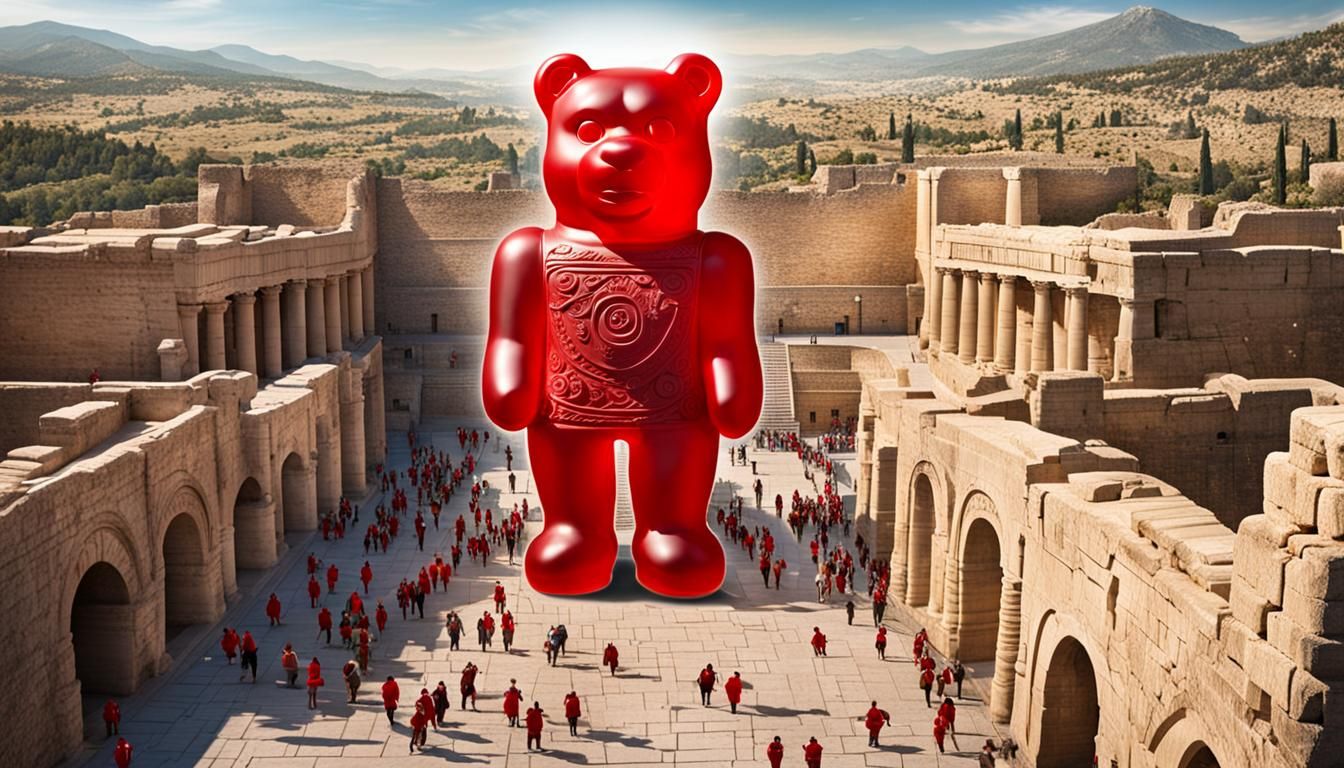 Trojan Gummi Bear - AI Generated Artwork - NightCafe Creator