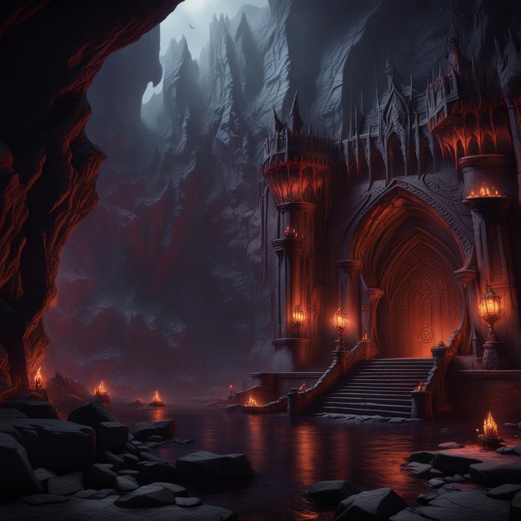 evil hideout - AI Generated Artwork - NightCafe Creator